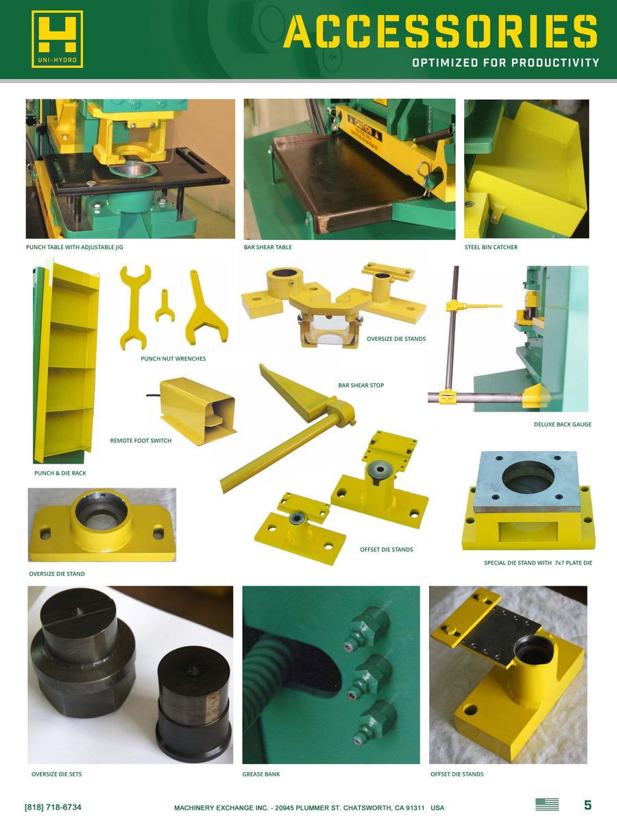 Uni-Hydro 56 Ton Ironworker - NEW – Machinery Exchange